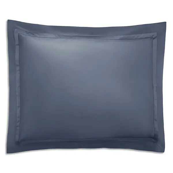 MATOUK Nocturne Sateen King Sham - Steel Blue
