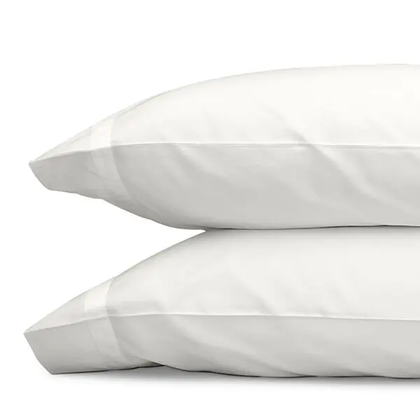 MATOUK Nocturne Sateen Pillowcase, Pair - Bone