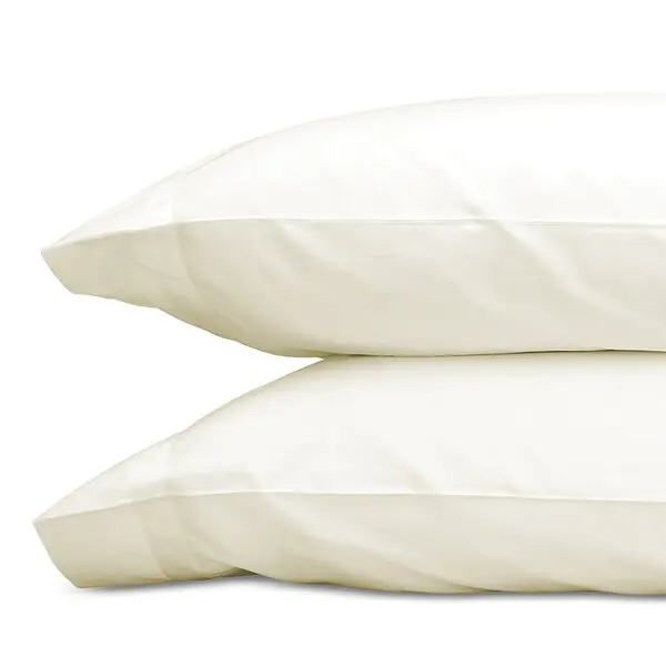 MATOUK Nocturne Sateen Pillowcase, Pair - Ivory