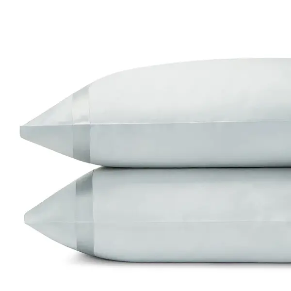 MATOUK Nocturne Sateen Pillowcase, Pair - Pool
