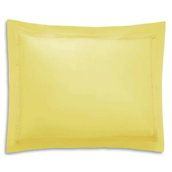 MATOUK Nocturne Sateen Standard Sham - Lemon