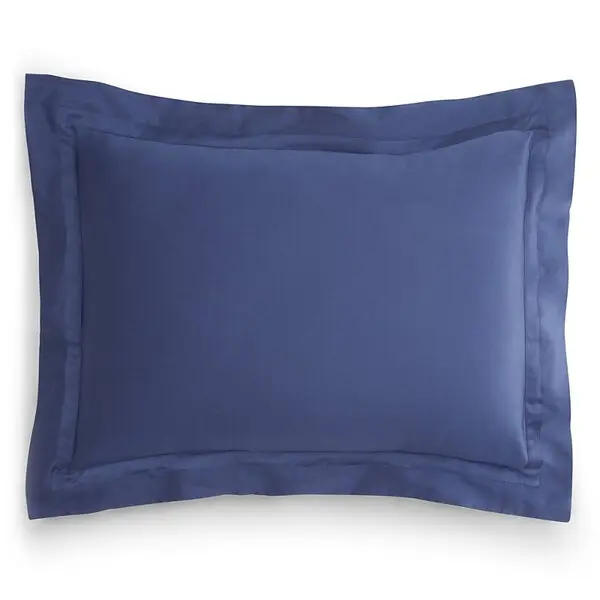 MATOUK Nocturne Sateen Standard Sham - Navy