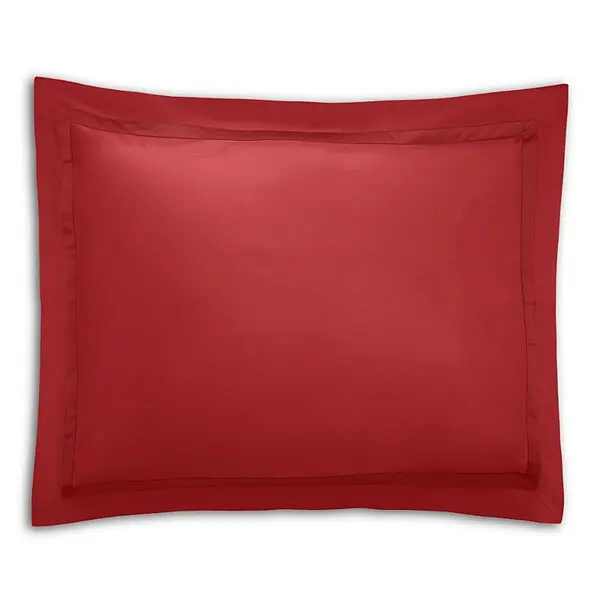 MATOUK Nocturne Sateen Standard Sham - Scarlet