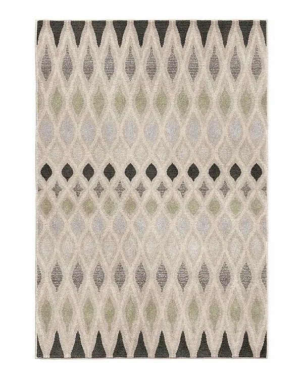 PALMETTO LIVING Orian Riverstone Laveen Area Rug, 5'3 X 7'6 - Cloud Gray