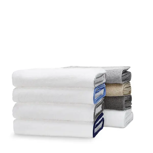 MATOUK Cairo Bath Towel - White/white