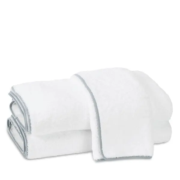 MATOUK Cairo Fingertip Towel - White/pool