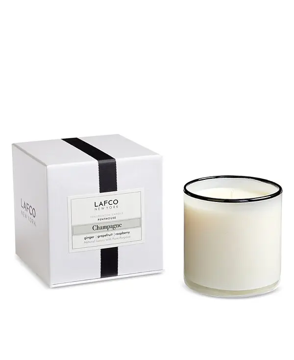 LAFCO Champagne Signature Candle, 15.5 Oz - White