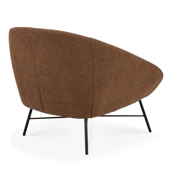ETHNICRAFT Barrow Lounge Chair - Copper