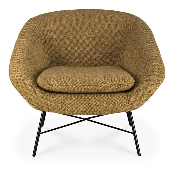 ETHNICRAFT Barrow Lounge Chair - Ginger