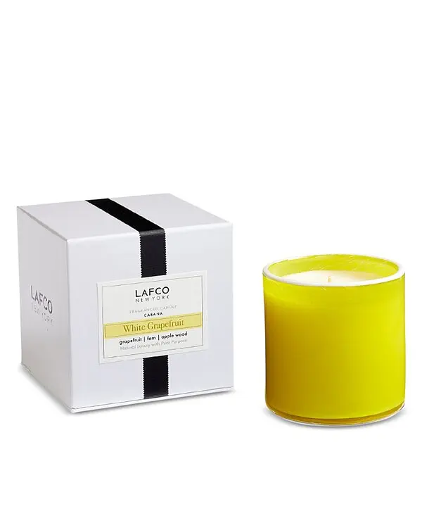 LAFCO White Grapefruit Signature Candle, 15.5 Oz - Yellow