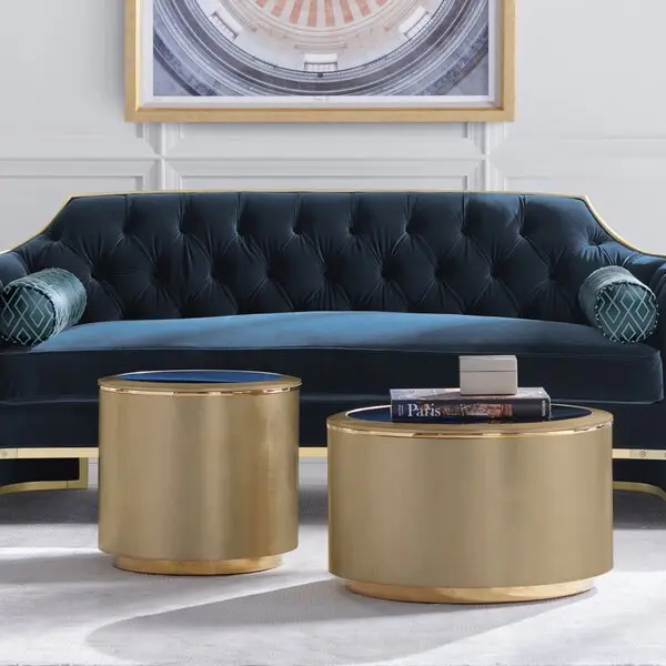 CARACOLE Circle In Time Cocktail Table