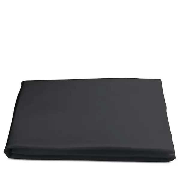 MATOUK Nocturne Sateen Fitted Sheet, King - Black