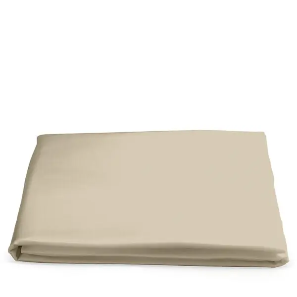 MATOUK Nocturne Sateen Fitted Sheet, King - Champagne Beige