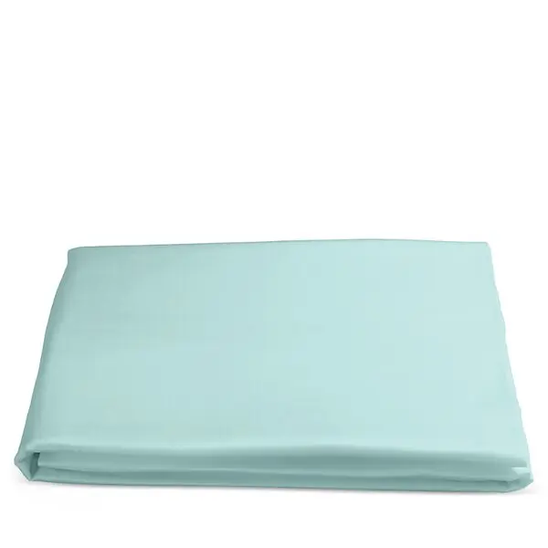 MATOUK Nocturne Sateen Fitted Sheet, King - Lagoon
