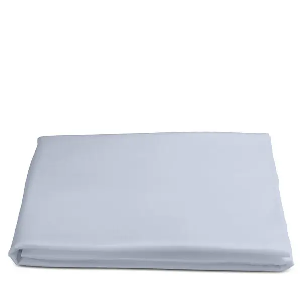 MATOUK Nocturne Sateen Fitted Sheet, Queen - Blue