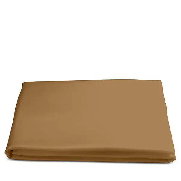 MATOUK Nocturne Sateen Fitted Sheet, Queen - Bronze