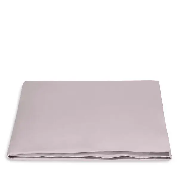 MATOUK Nocturne Sateen Fitted Sheet, Queen - Deep Lilac