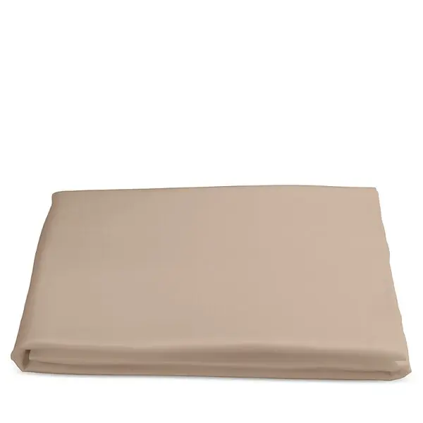 MATOUK Nocturne Sateen Fitted Sheet, Queen - Khaki