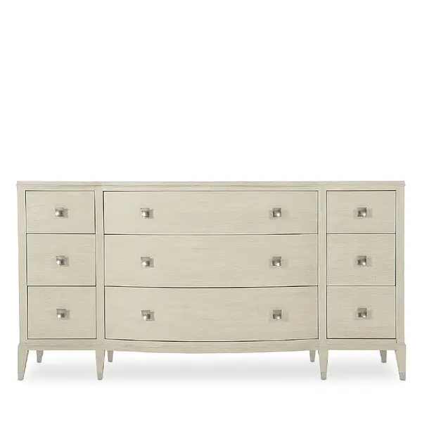 BERNHARDT East Hampton 9 Drawer Dresser - Cerused Linen