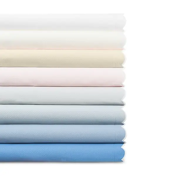 MATOUK Diamond Pique Coverlet, Queen - Azure