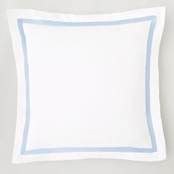MATOUK Lowell Euro Sham - Blue