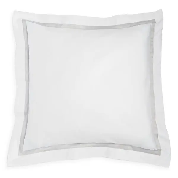 MATOUK Lowell Euro Sham - Silver