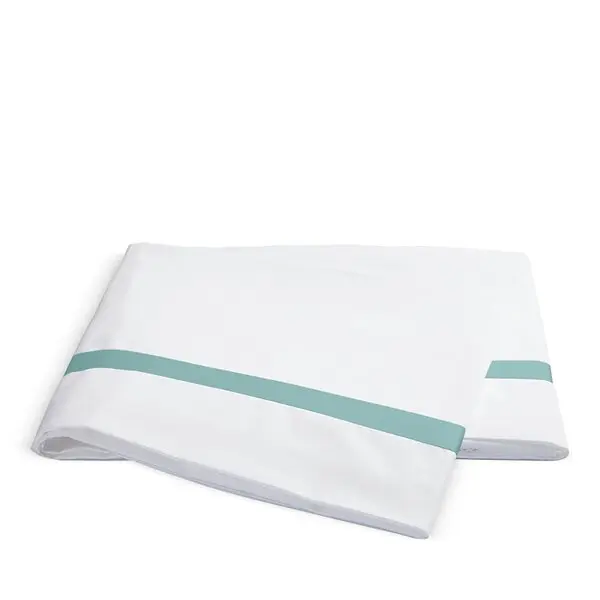 MATOUK Lowell Flat Sheet, King - Aquamarine