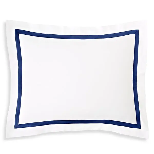 MATOUK Lowell King Sham - Navy Blue