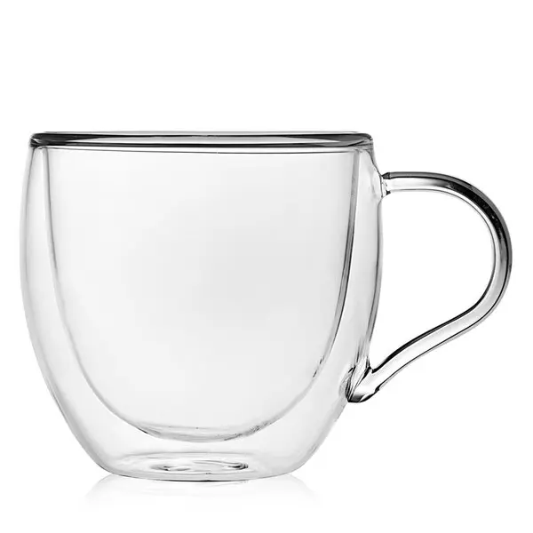 GODINGER Double Walled Glass Espresso Cup, Set Of 2