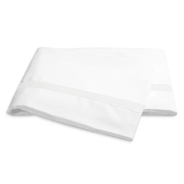 MATOUK Lowell Flat Sheet, Full/queen - Bone