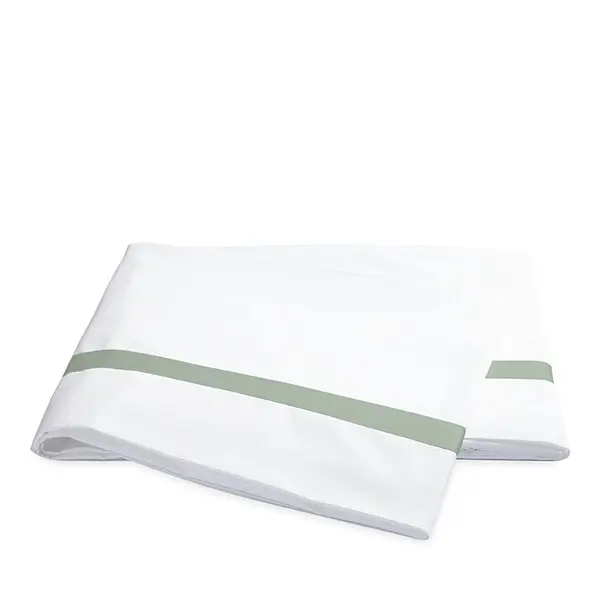 MATOUK Lowell Flat Sheet, Full/queen - Celadon