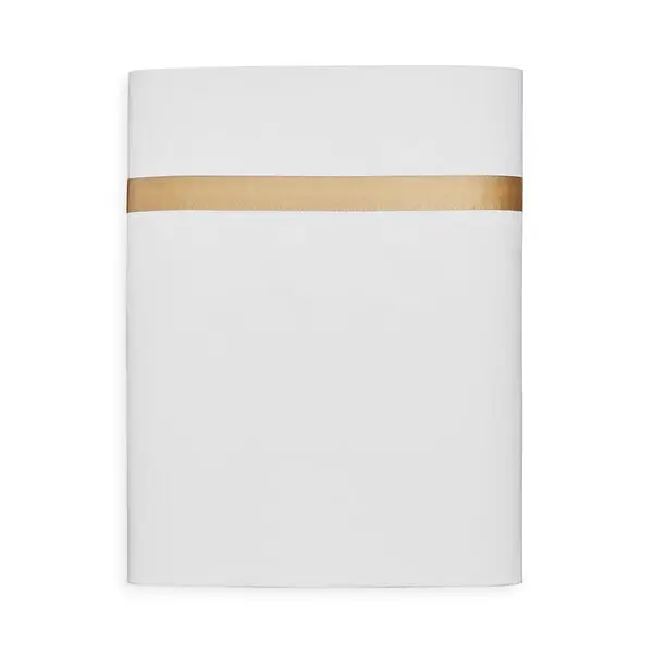MATOUK Lowell Flat Sheet, Full/queen - Champagne