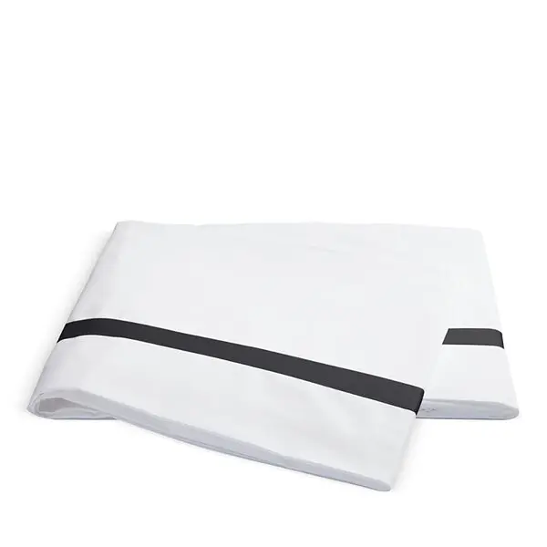 MATOUK Lowell Flat Sheet, Full/queen - Charcoal