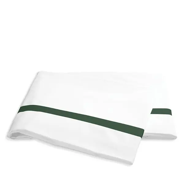 MATOUK Lowell Flat Sheet, Full/queen - Green