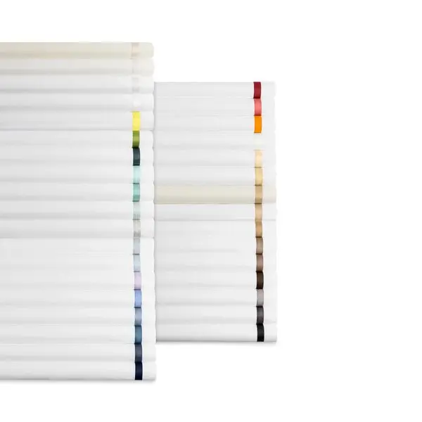 MATOUK Lowell Flat Sheet, Full/queen - White