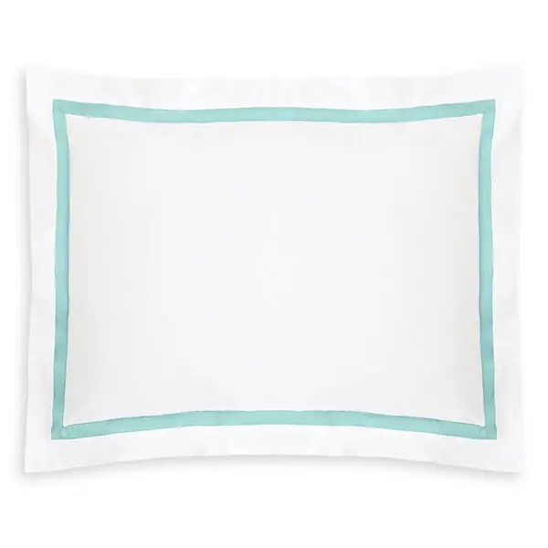 MATOUK Lowell Standard Sham - Aquamarine