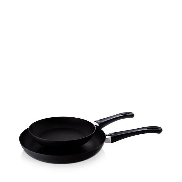 SCANPAN Stratanium Classic 2-piece Fry Pan Set - Black