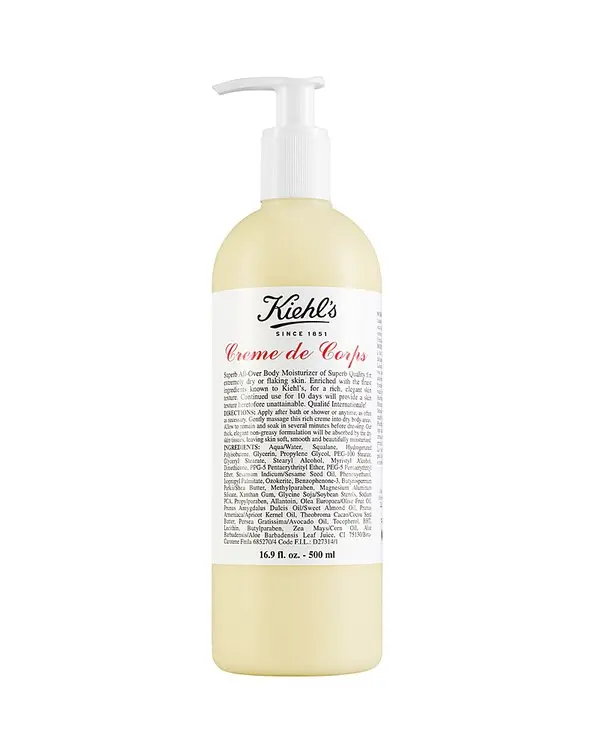 KIEHL'S SINCE 1851 Creme De Corps With Pump 16.9 Oz - No Color