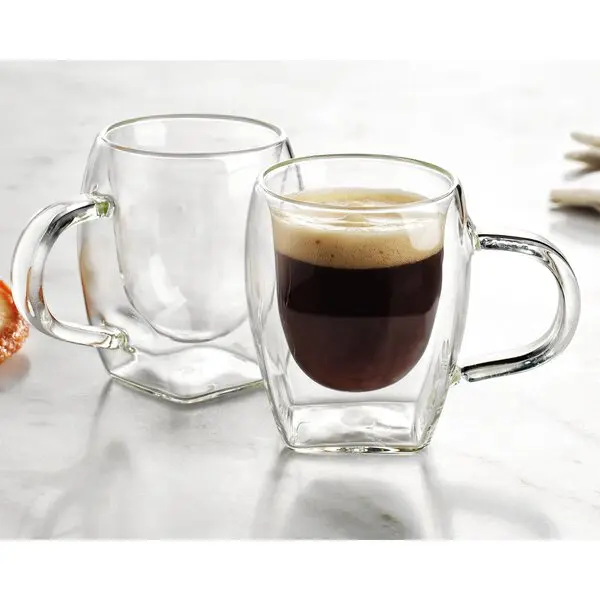 GODINGER Contessa Double Walled Espresso Cup, Set Of 2