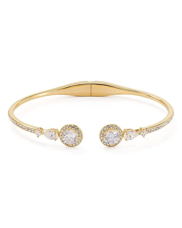 Nadri Pave Hinge Bracelet - Gold