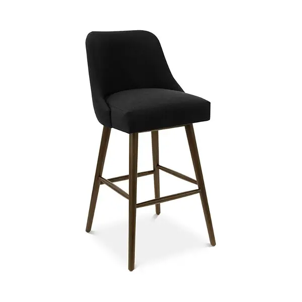 SKYLINE FURNITURE Sparrow & Wren Anita Bar Stool - Black