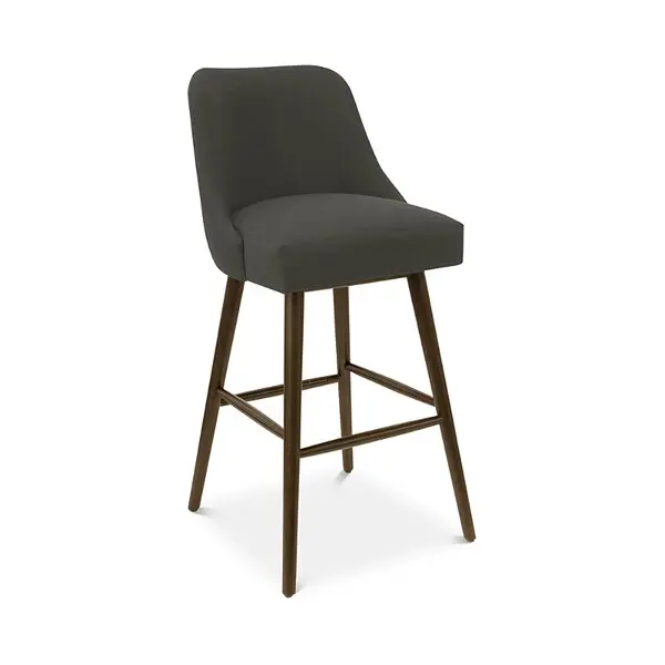 SKYLINE FURNITURE Sparrow & Wren Anita Bar Stool - Charcoal