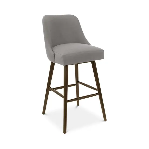 SKYLINE FURNITURE Sparrow & Wren Anita Bar Stool - Gray