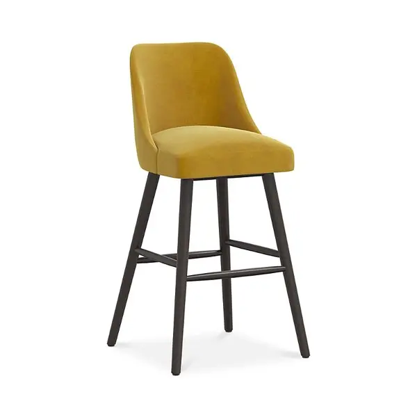 SKYLINE FURNITURE Sparrow & Wren Anita Bar Stool - Monaco Citronella