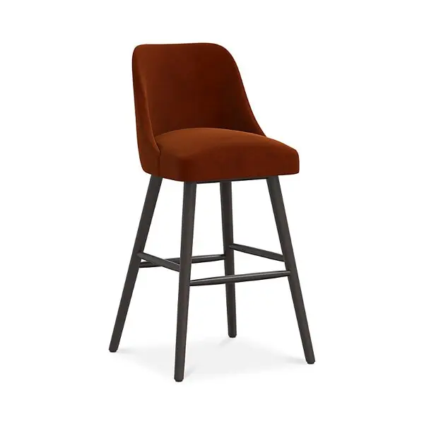 SKYLINE FURNITURE Sparrow & Wren Anita Bar Stool - Monoco Rust