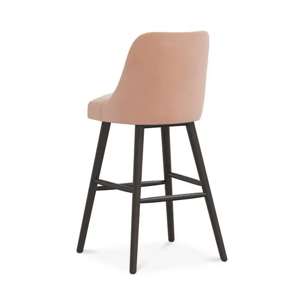 SKYLINE FURNITURE Sparrow & Wren Anita Bar Stool - Titan Pink Champagne