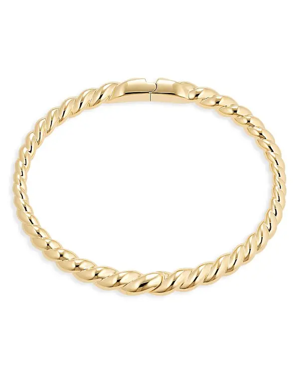 Nadri Golden Hour Twist Bracelet - Gold