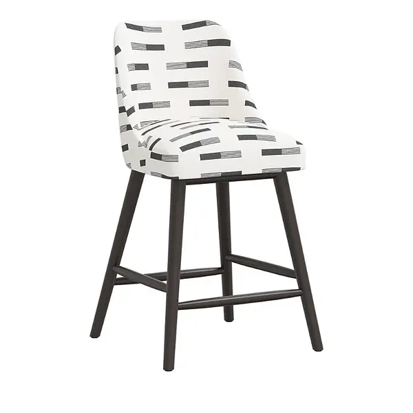 SKYLINE FURNITURE Sparrow & Wren Anita Counter Stool - Nigel Charcoal