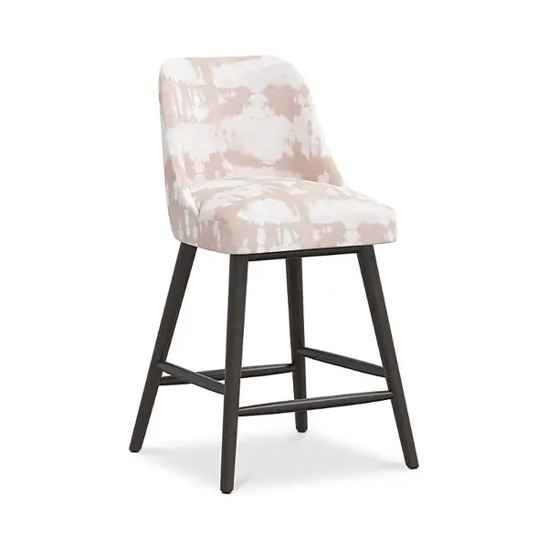 SKYLINE FURNITURE Sparrow & Wren Anita Counter Stool - Reverse Dye Blush