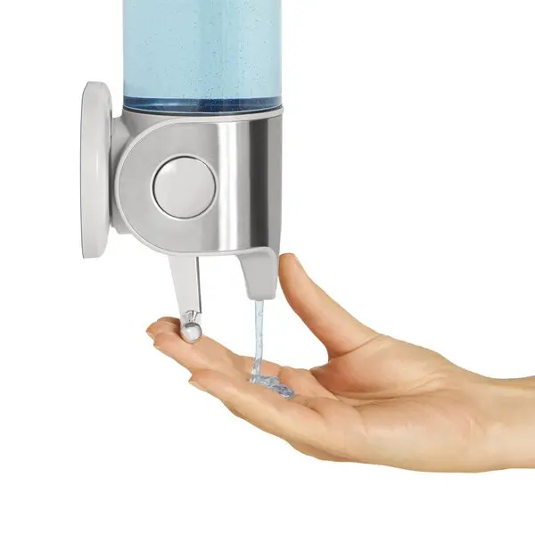 SIMPLEHUMAN Double Wall Mount Pump Shower Soap Dispenser